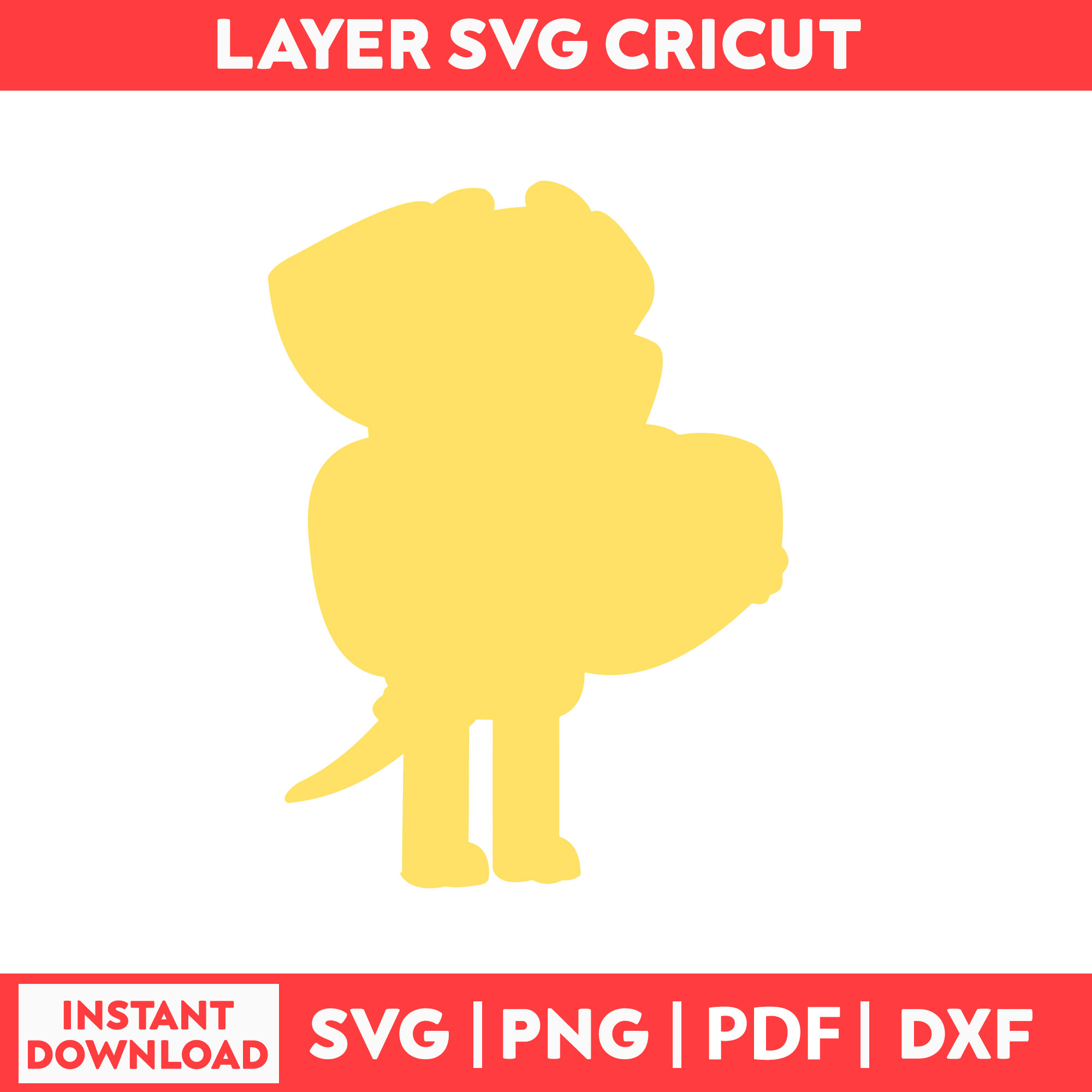 Bluey Lucky Silhousettes Svg, Bluey Birthday Svg, Bluey Char | Inspire ...
