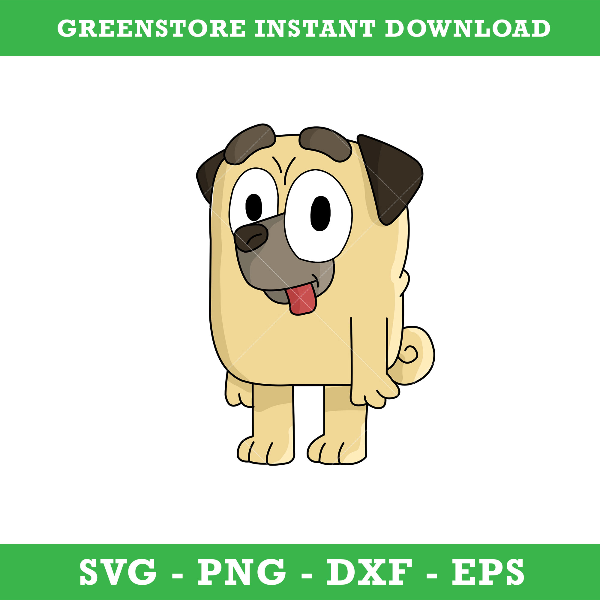 Buddy Bluey Svg, Bluey Svg, Cartoon Svg, Png Eps Dxf, Instan | Inspire ...