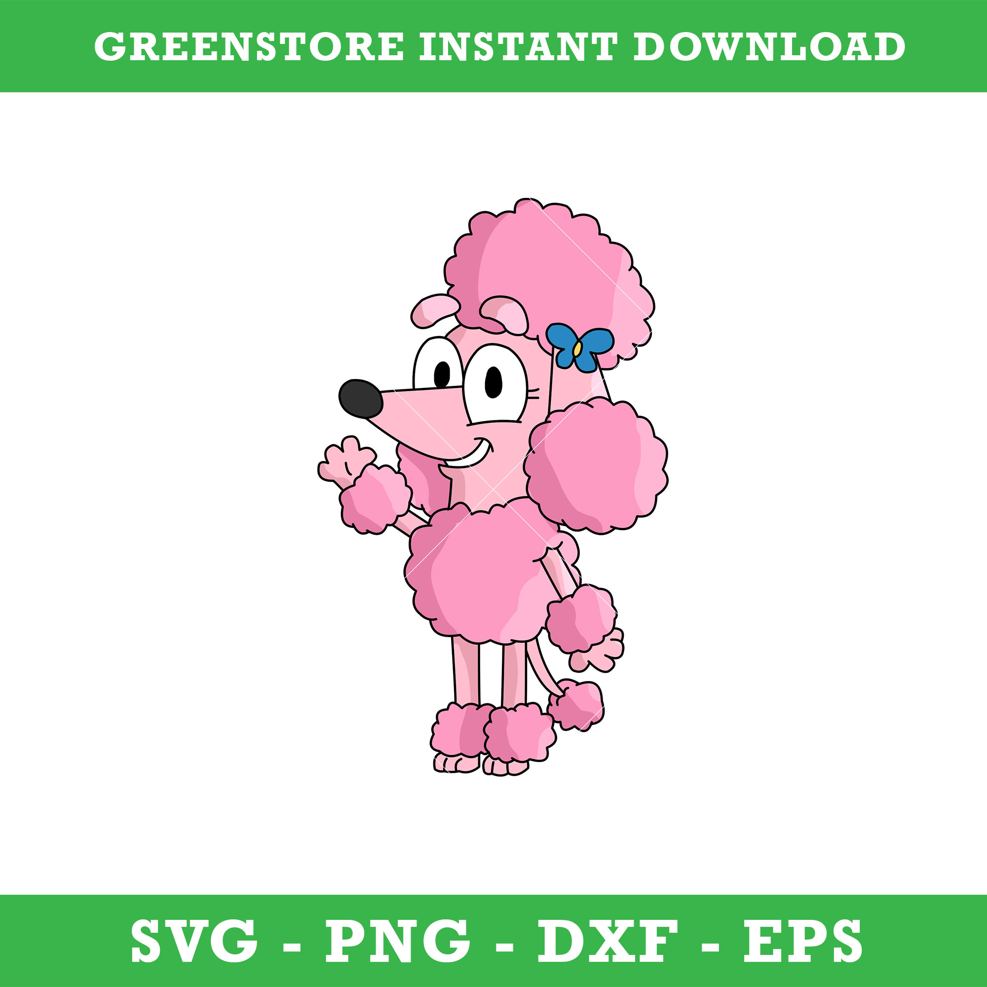 Coco Heeler Svg, Coco Svg, Bluey Svg, Cartoon Svg, Png Eps D | Inspire ...