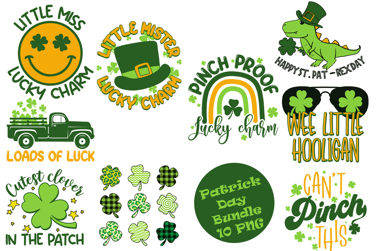 Kid St. Patricks Day PNG Patrick Sayings Sublimation Graphic - Inspire ...