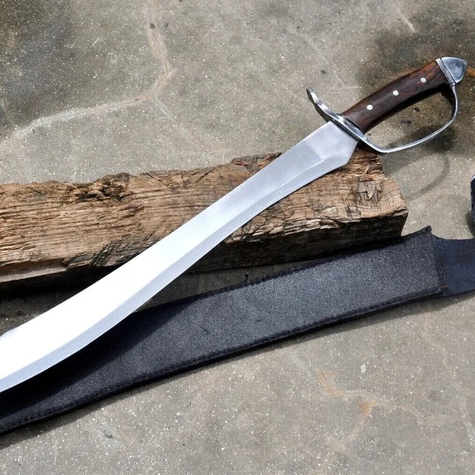 Handmade Hunting Knife Sword With Leather Sheath, Hunting st | Inspire ...