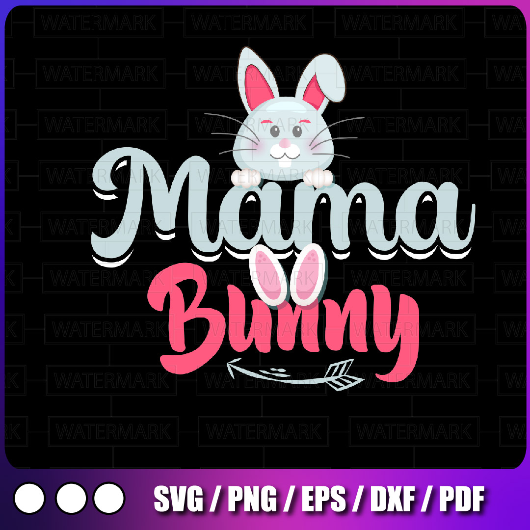 Mama Bunny svg, Mama Easter svg Easter PNG, Easter Design Fi | Inspire ...