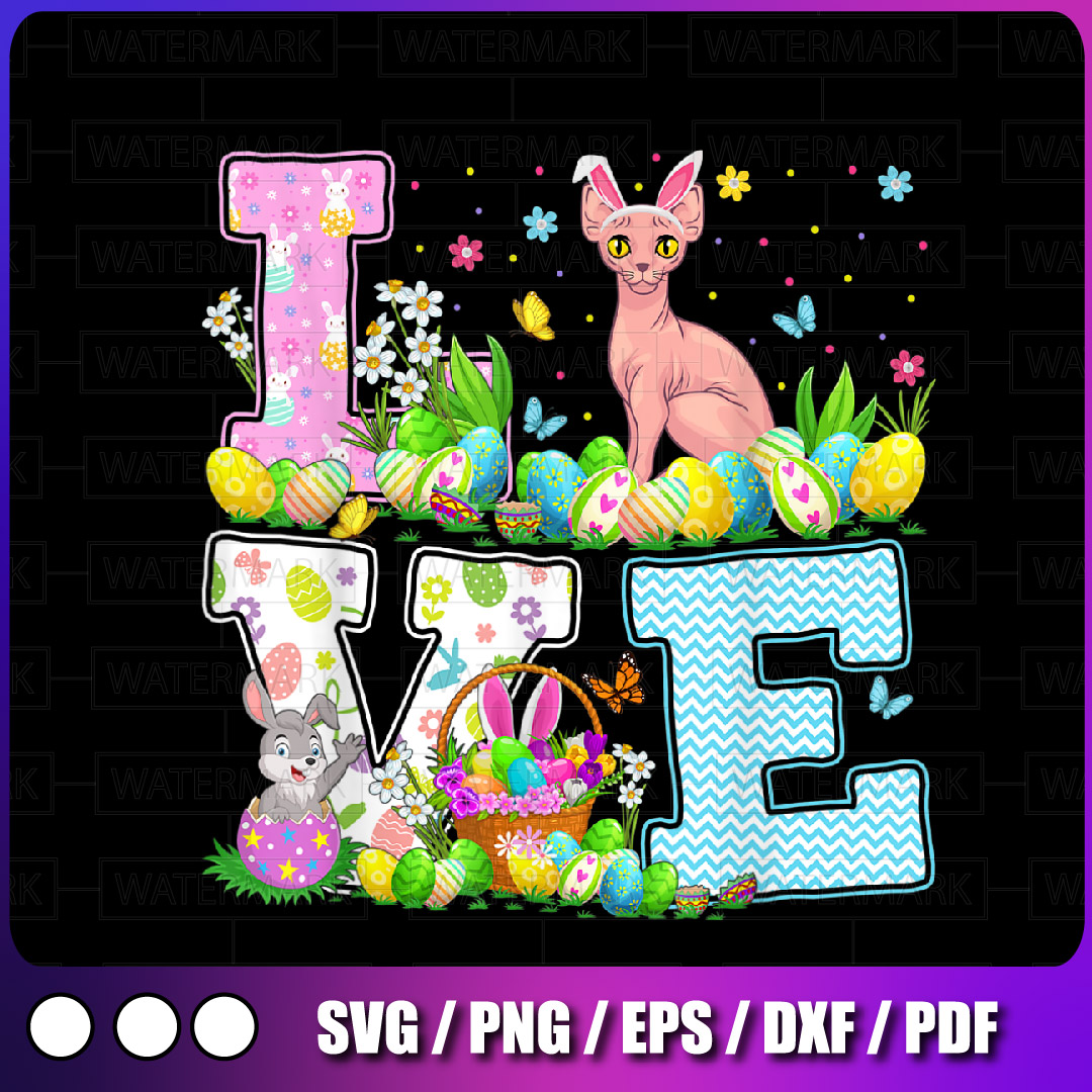 Sphynx Cat Easter Egg Png, Hunt Funny Love Png, Sphynx Cat E | Inspire ...