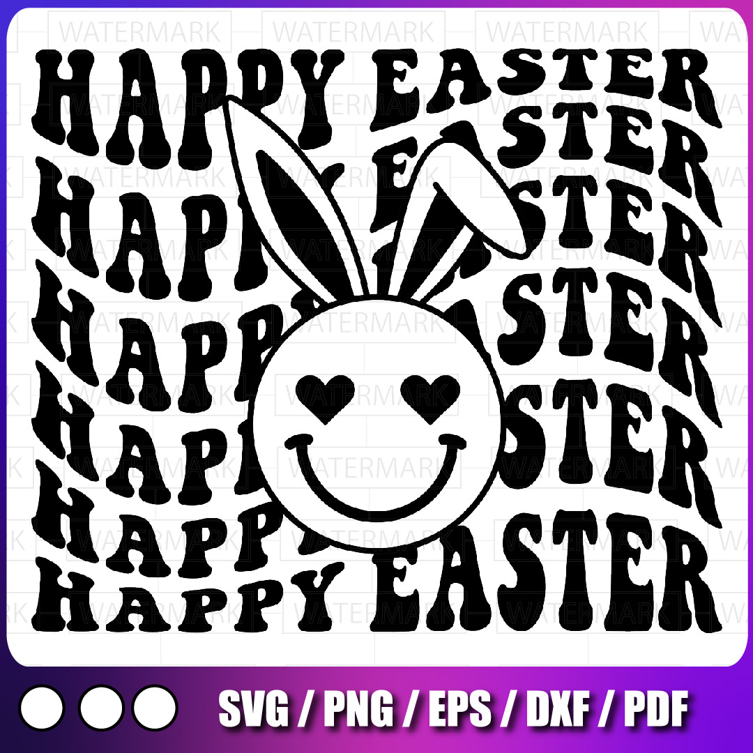 Happy Easter Svg Easter Bunny Svg Cute Easter shirt Bunny ea - Inspire ...