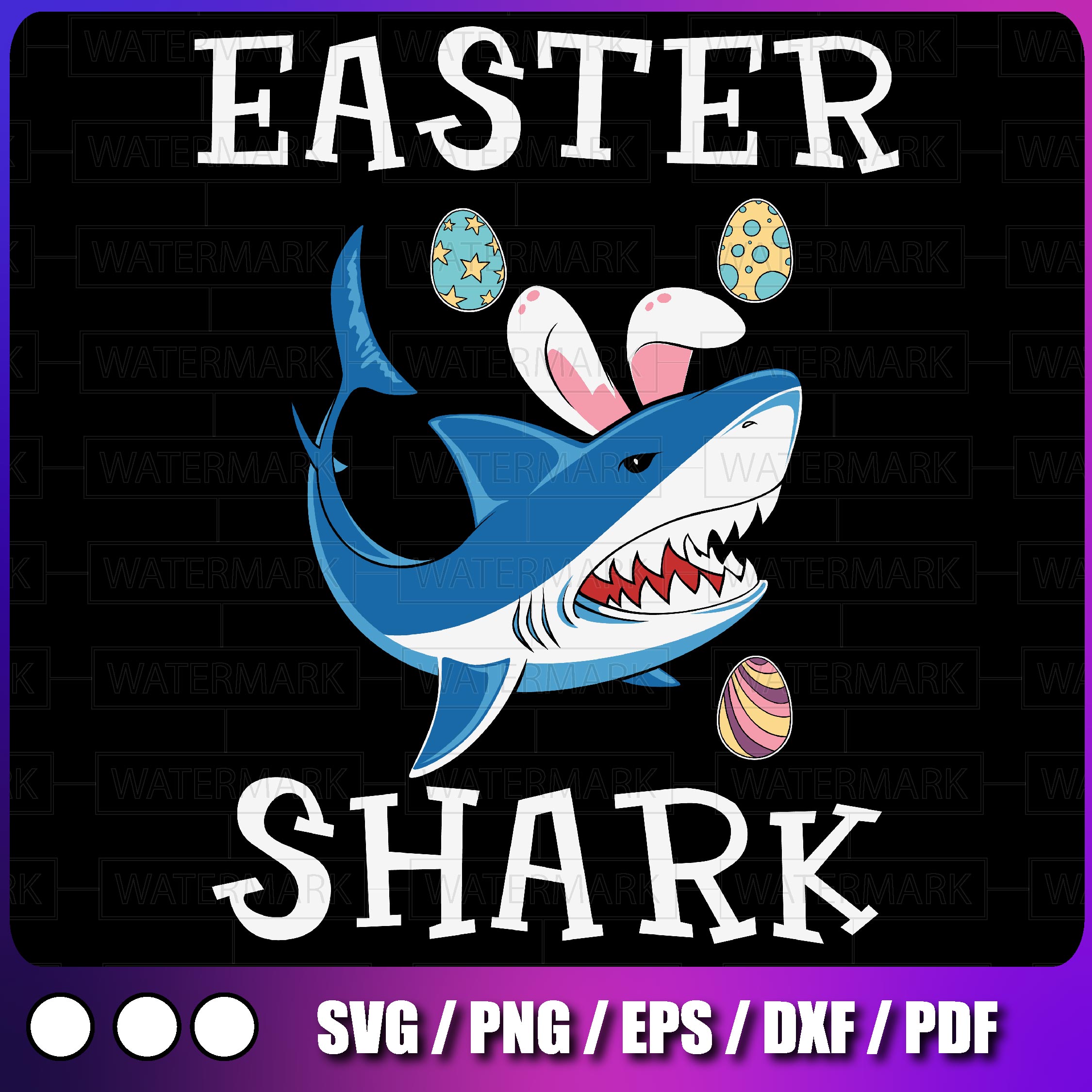 Easter Shark svg, Easter svg, Cute Shark, Shark Boy Girl, PN | Inspire ...