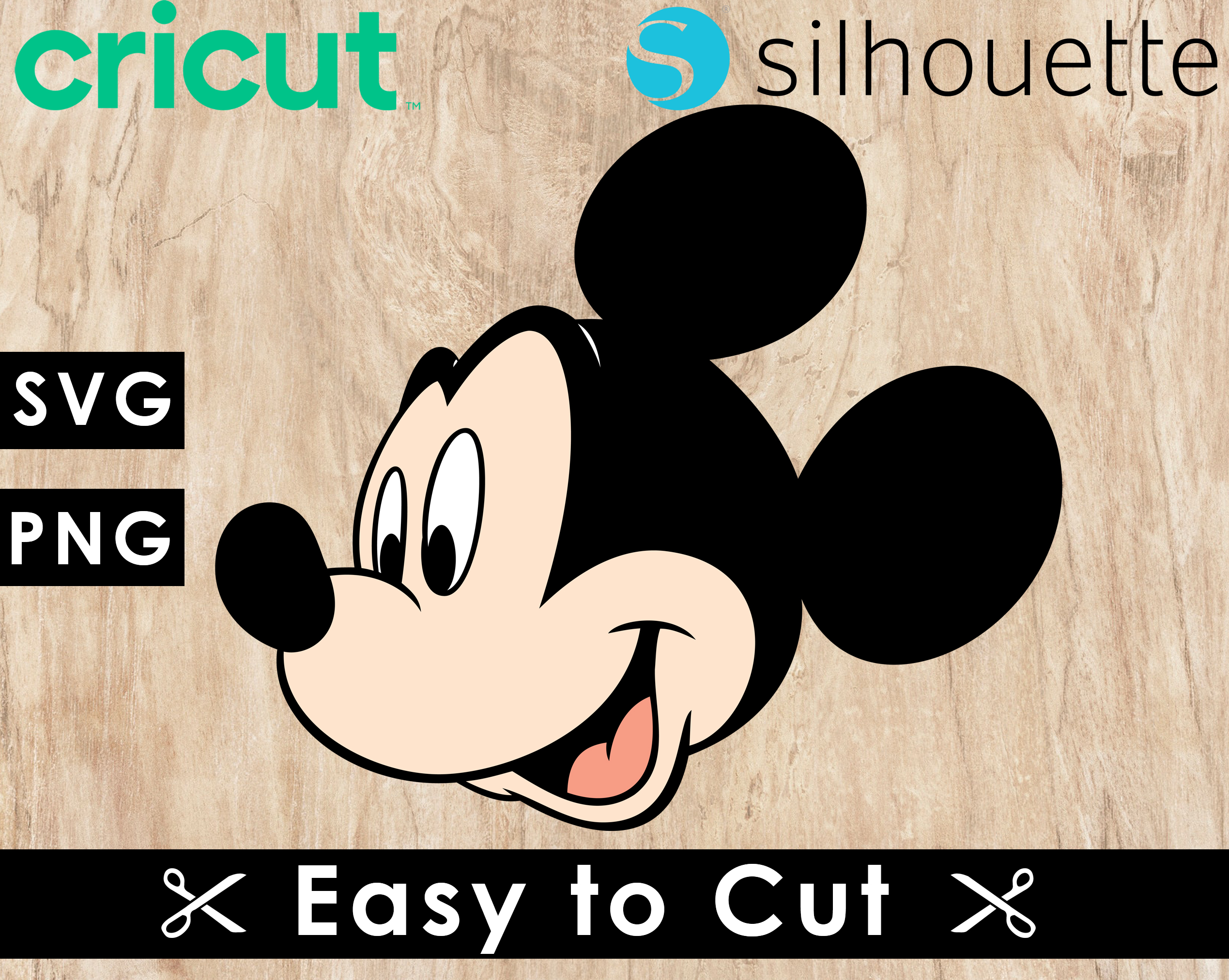 Mickey Mouse Svg Files, Mickey Mouse Png Files, Vector Png I - Inspire ...