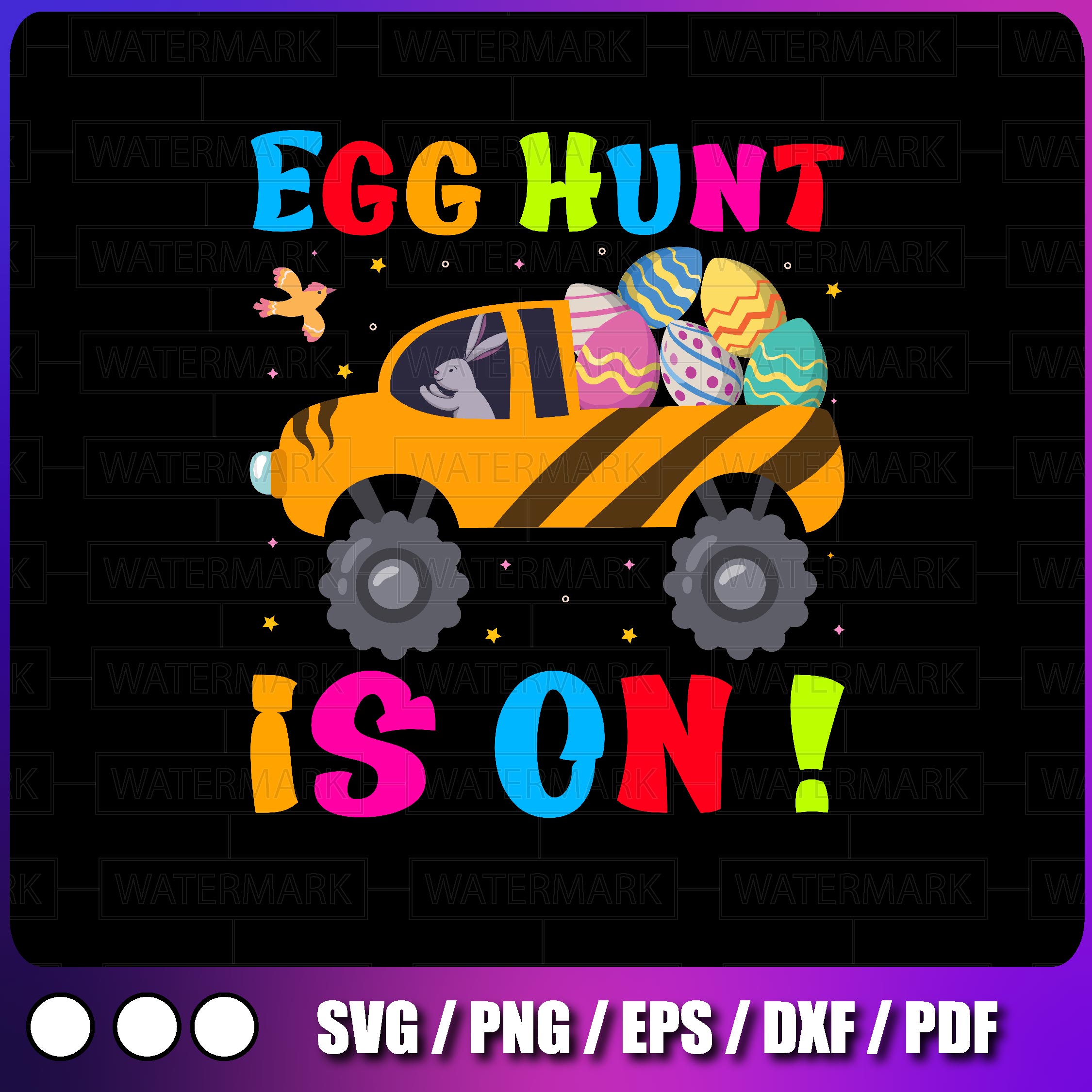 Easter Egg Hunt Svg, The Hunt Is On Svg, Easter Svg, Easter - Inspire ...