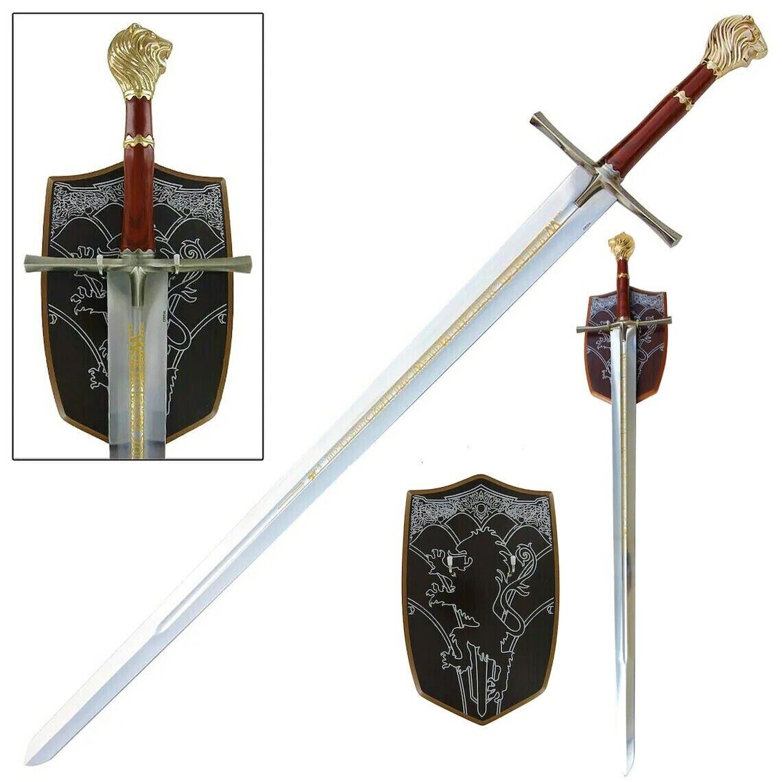 Chronicles Of Narnia Prince Sword Replica, Battle Ready Swor | Inspire ...