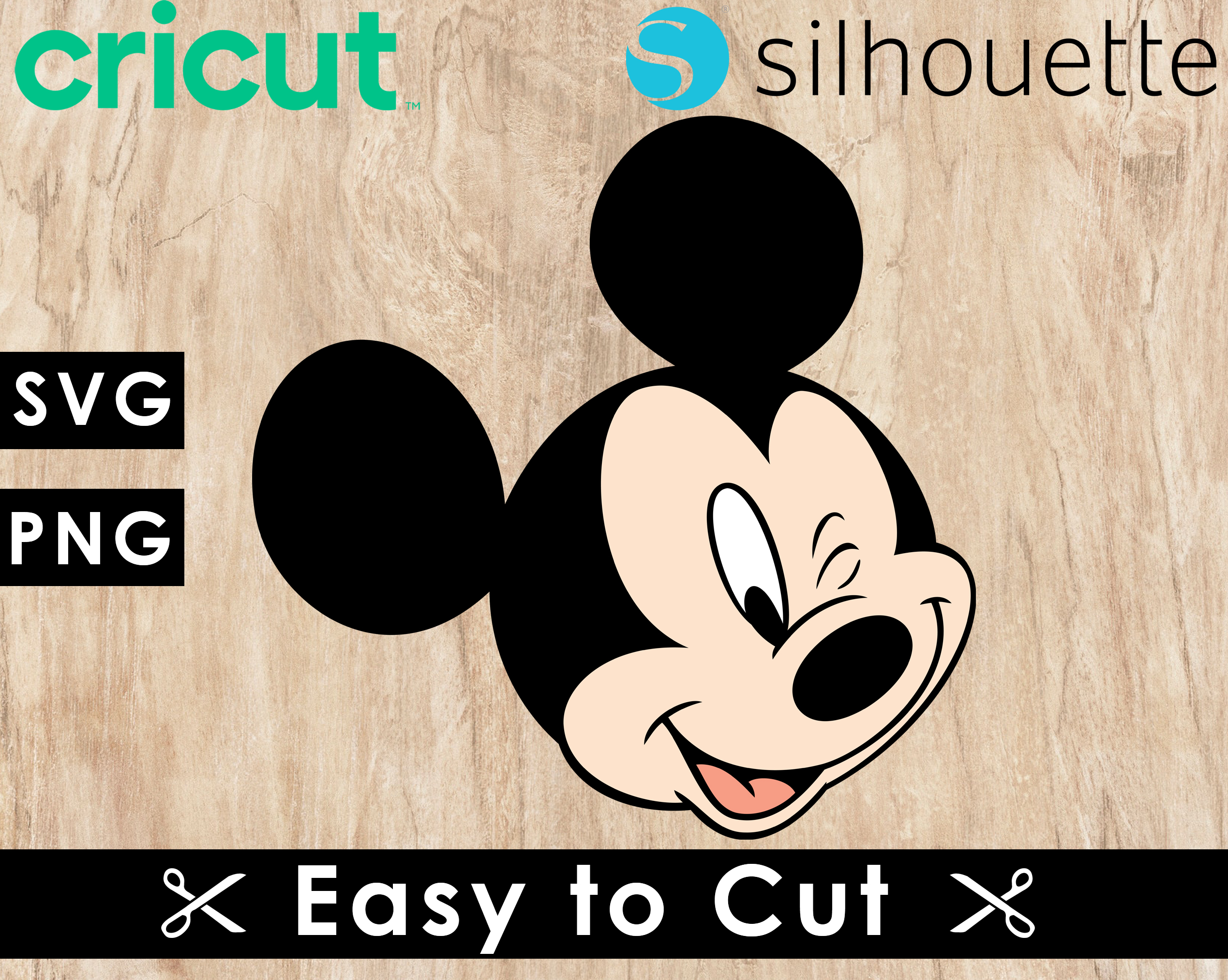 Mickey Mouse Svg Files, Mickey Mouse Png Files, Vector Png I | Inspire ...