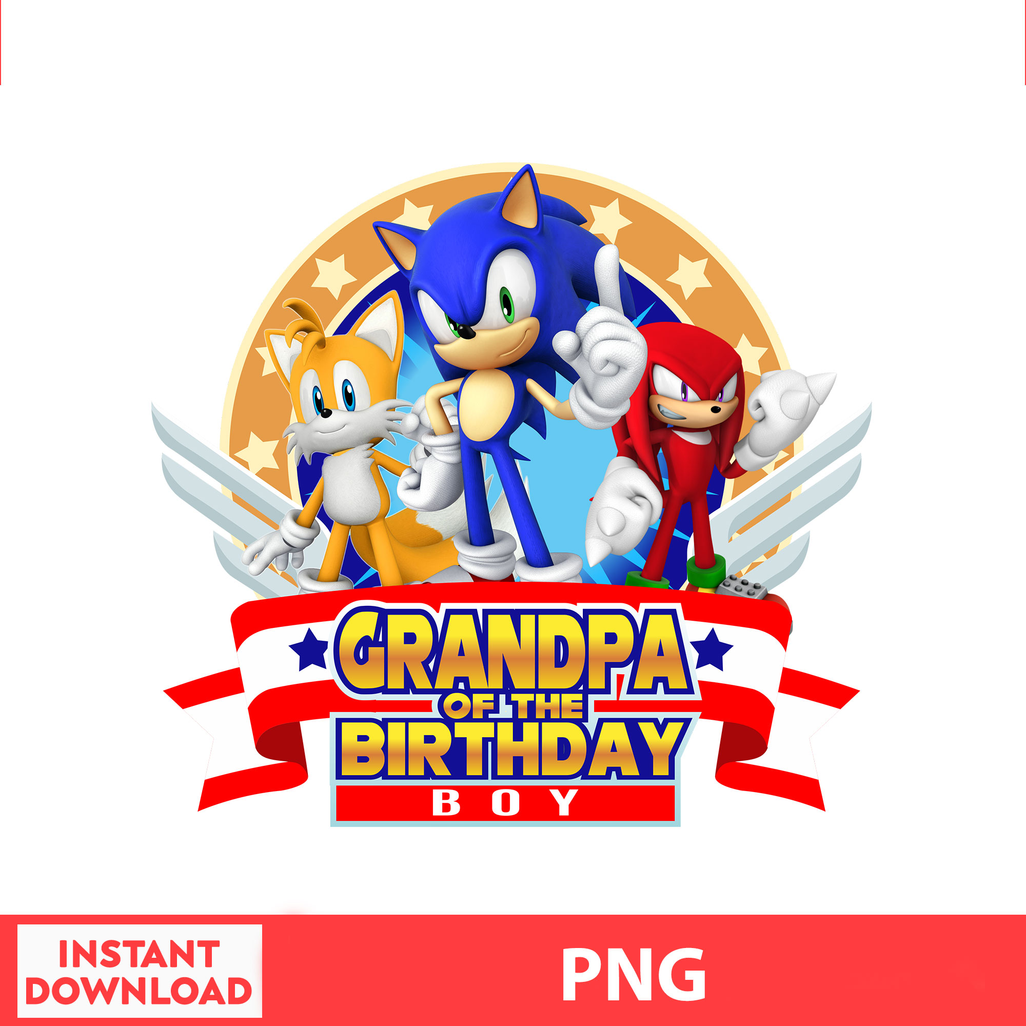 Grandpa Of The Birthday Boy Sonic, Sonic The Hedgehogs Png, | Inspire ...