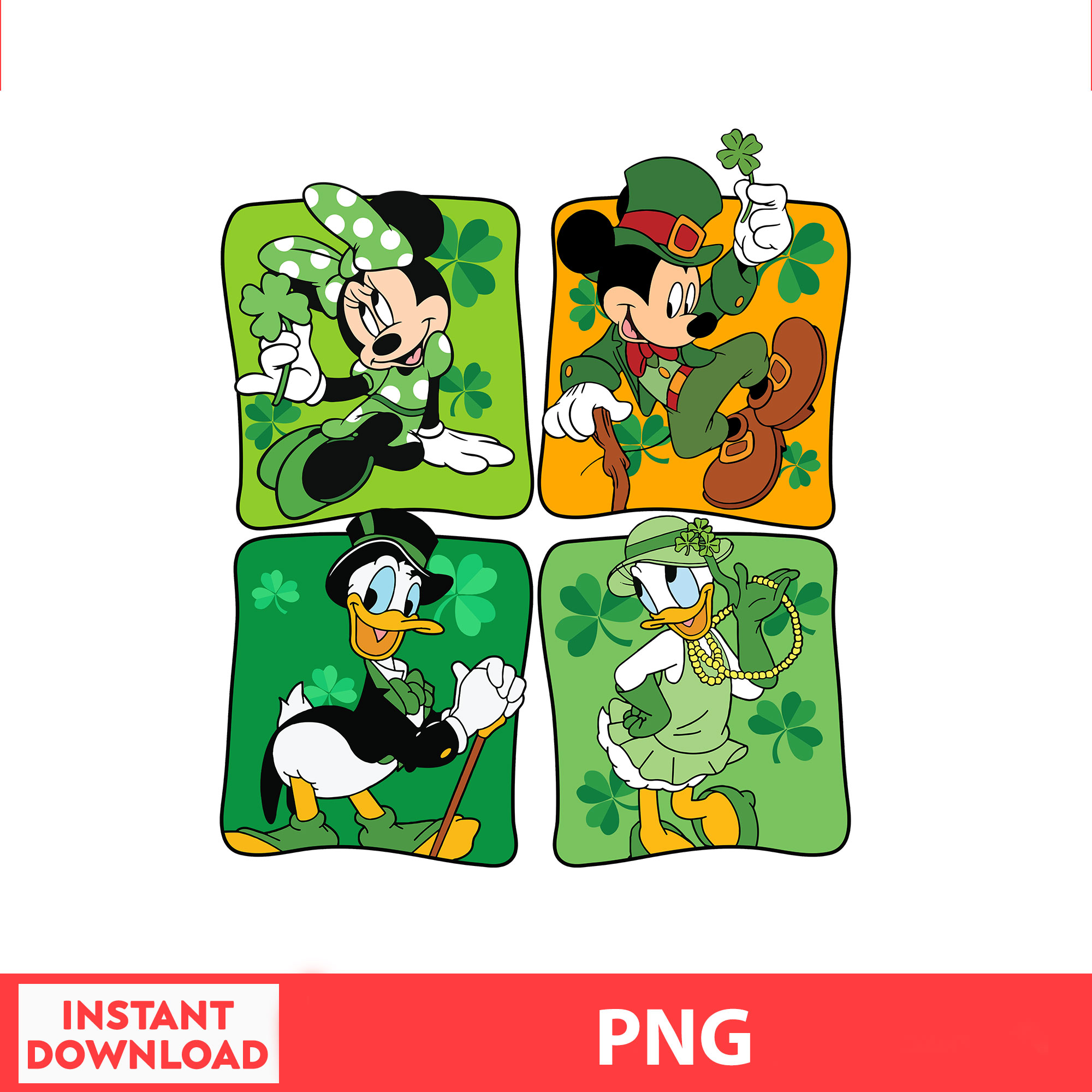 Saint Patricks Day Disney Mickey Mouse, Mickey Mouse Birthda | Inspire ...