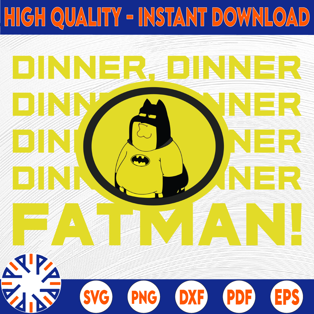 Fatman svg, Batman Bat Man Super Hero Emblem Logo SVG, Super | Inspire ...