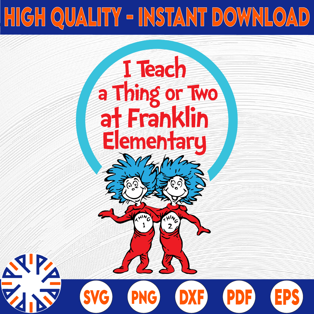 Personalized Name I teach a thing or two Custom name of scho | Inspire ...