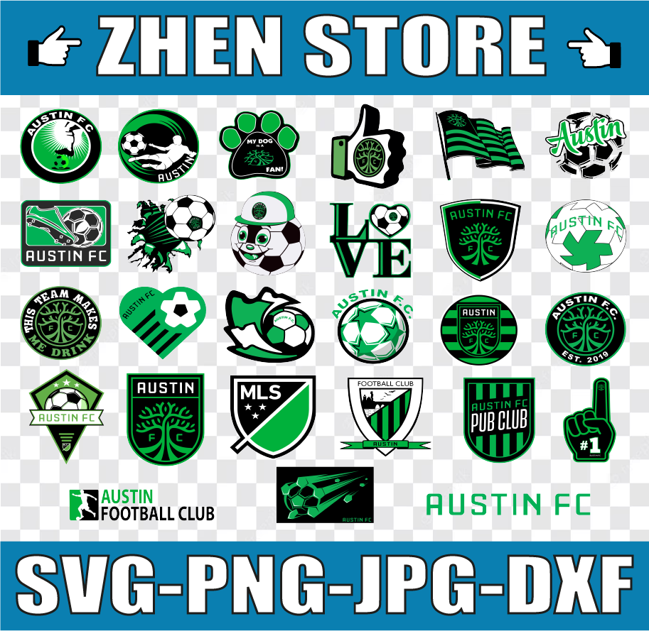 MLS Logo Austin FC, Austin FC svg, Vector Austin FC, Clipart | Inspire ...