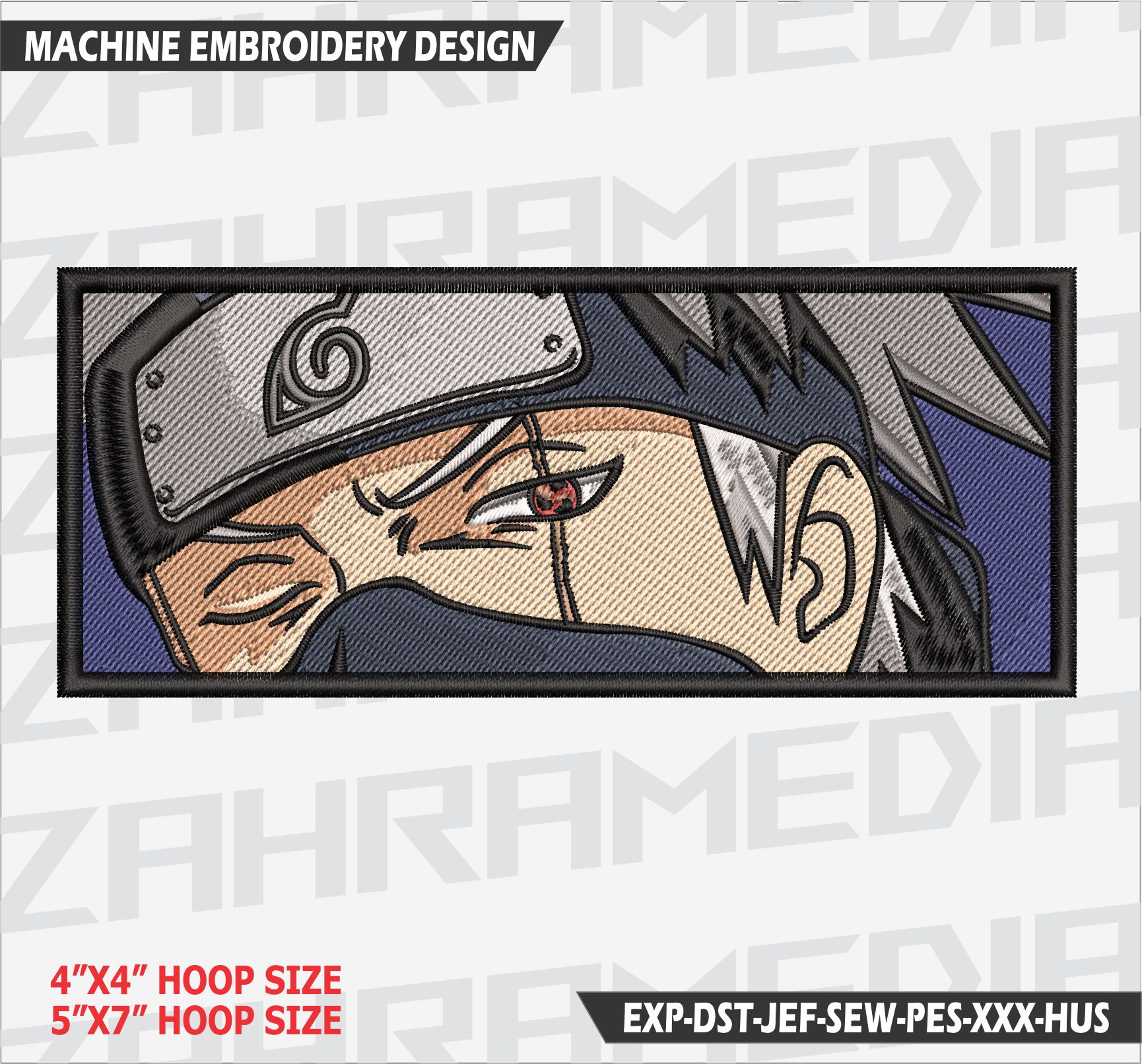 Anime Inspired , Machine Embroidery Design, Files, INSTANT D | Inspire ...