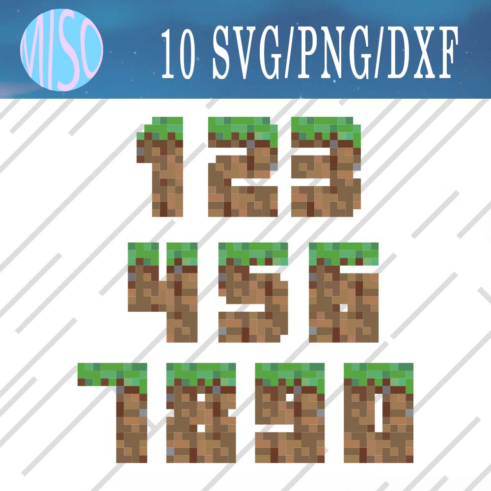 Minecraft Numbers Svg Minecraft Numbers Svg Png Dxf Inspire Uplift Minecraft Numbers Svg Minecraft Numbers Svg Png Dxf Inspire Uplift
