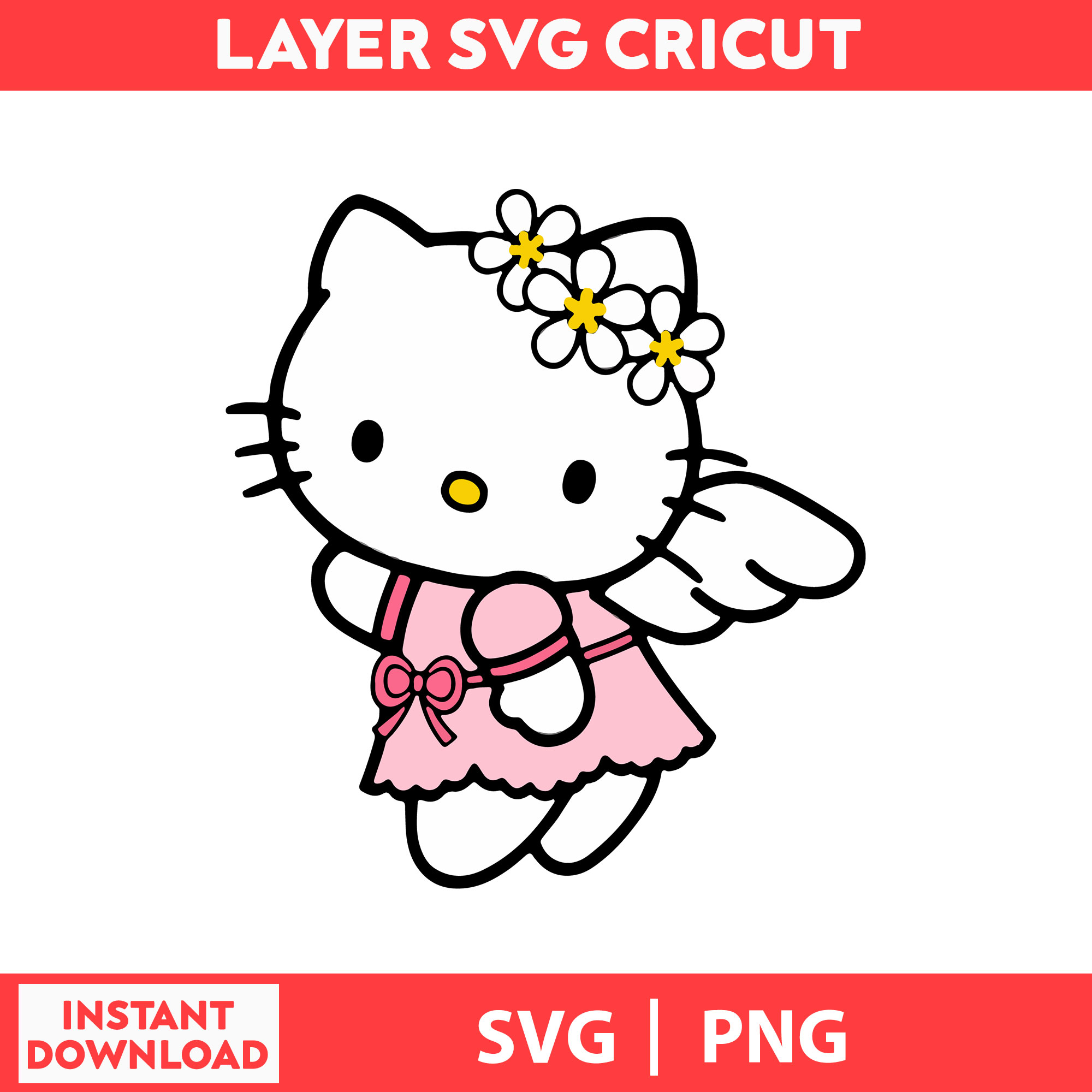 Rainha Store Hello Kitty, Cute Cat Svg, Kitty Svg, Kawaii Ki | Inspire ...