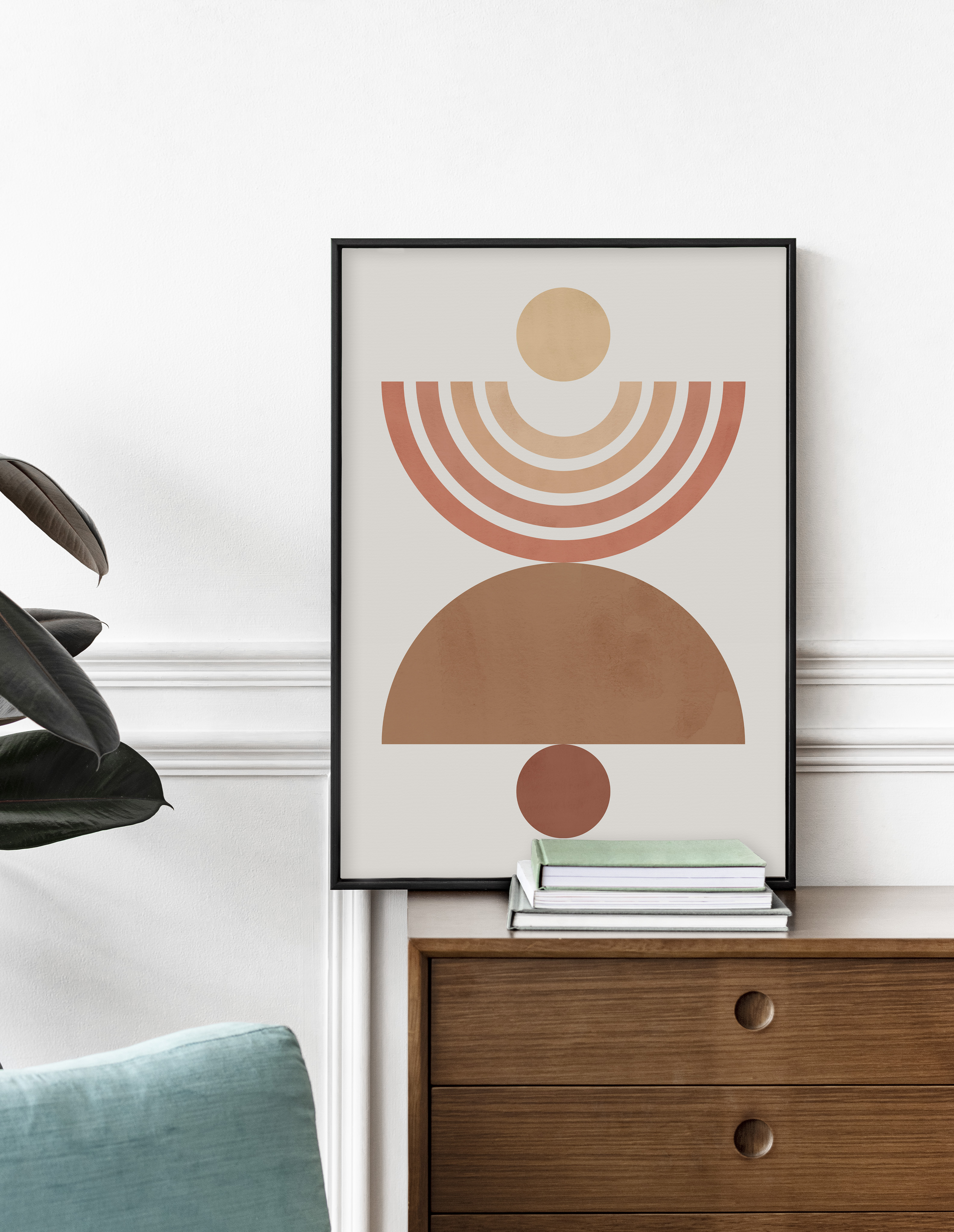 Minimalist shapes, geometric art, modern wall art, lines art | Inspire ...