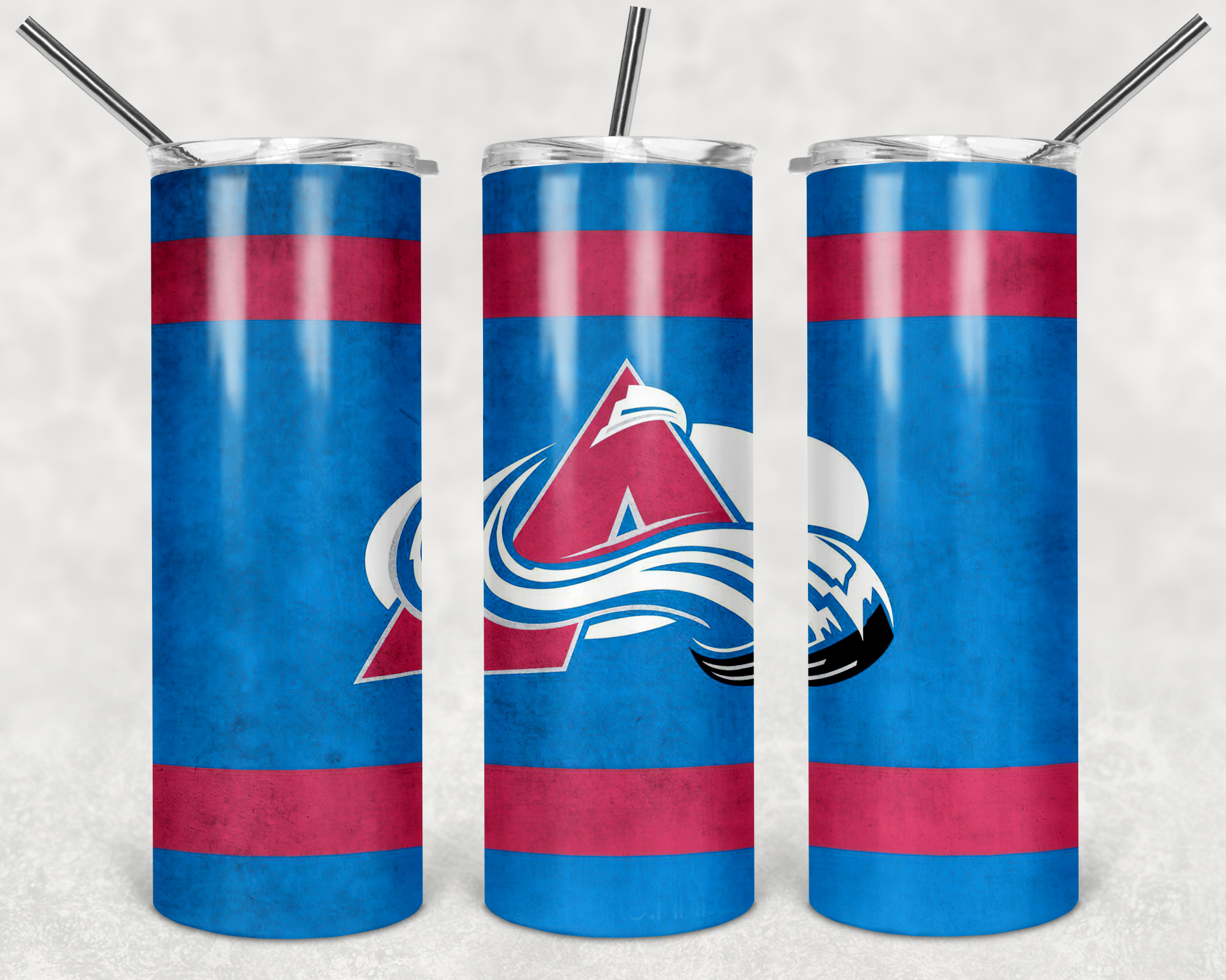 Colorado Avalanche Tumbler Wrap Design - JPEG & PNG - Sublim - Inspire ...