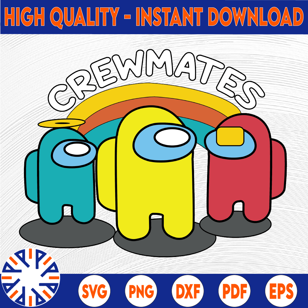Crewmates Imposter Among Game Us Sus Funny Crewmates svg png | Inspire ...