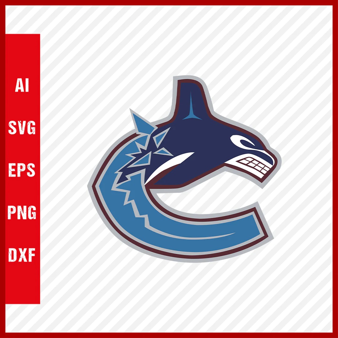 Vancouver Canucks Logo, Canucks Svg Cut Files, Layered Svg | Inspire Uplift