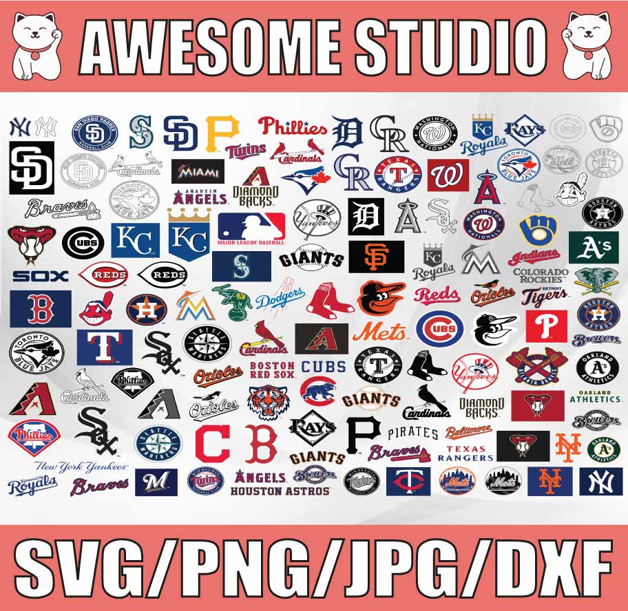 MLB Teams SVG baseball Svg mlb Svg All mlb Teams Svg, Sport | Inspire ...