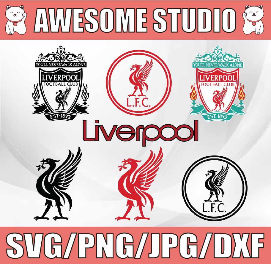Football Bundle, Liverpool svg, lfc svg, cutfile, football s | Inspire ...