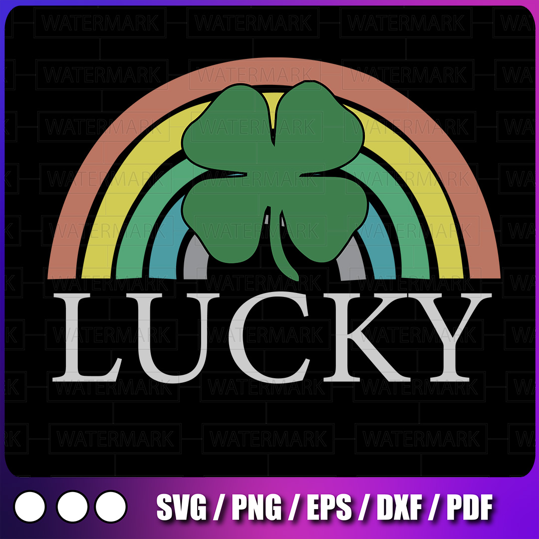Lucky Shamrock St. Patrick's Day Saint Paddy's Rainbow Irish | Inspire ...