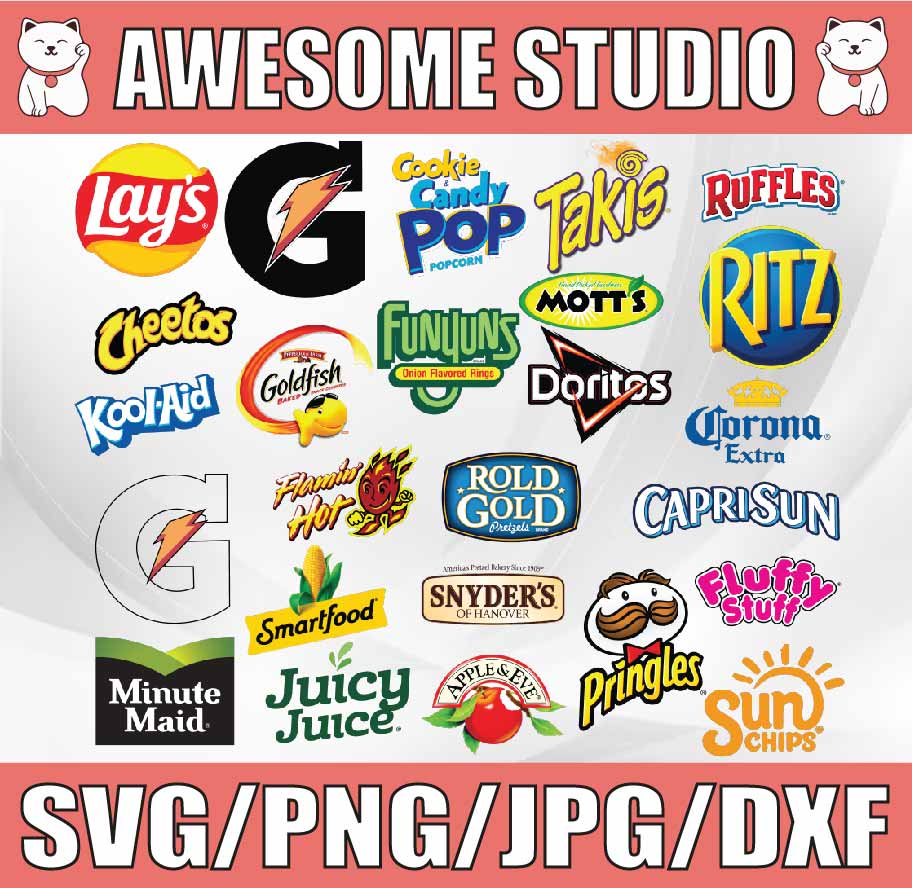 25 PNG images | Popular Chip and Juice Brand Logos Digital, | Inspire ...