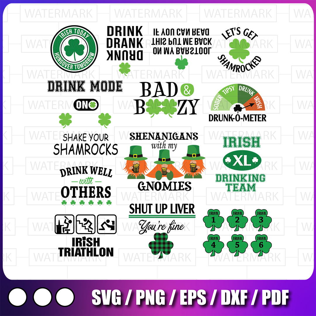 St Patricks Day SVG / St Patricks SVG Bundle / St Patricks D | Inspire ...