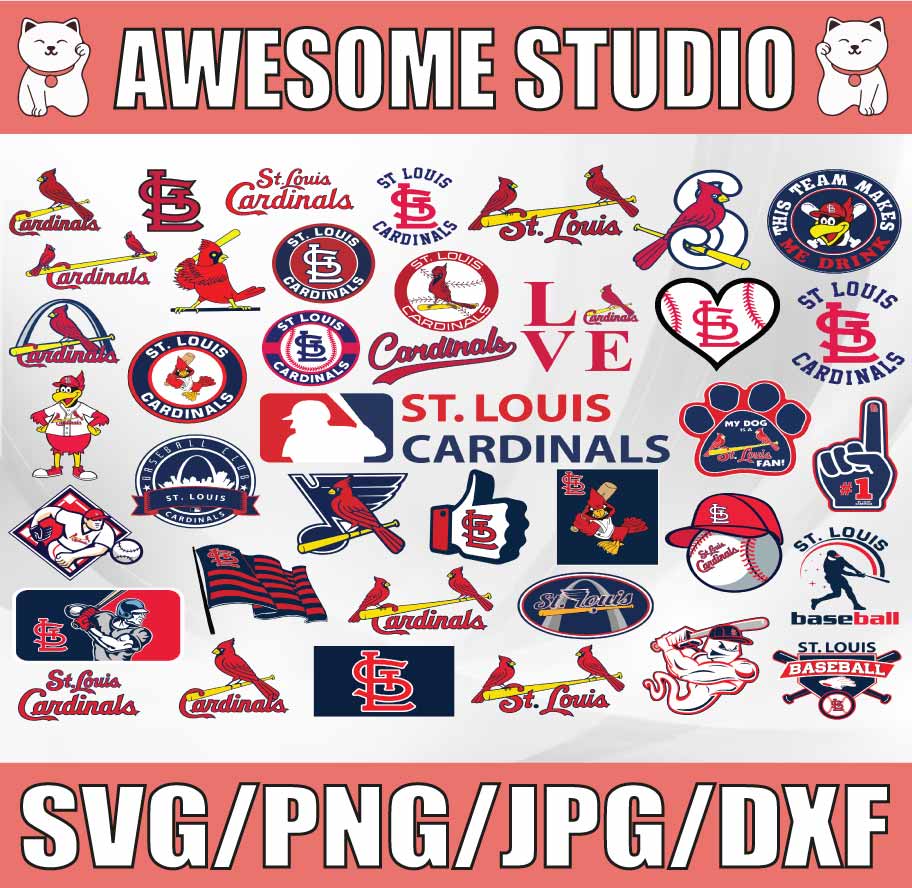 55 Files St Louis Cardinals svg, Cut Files, SVG Files, Sport | Inspire ...