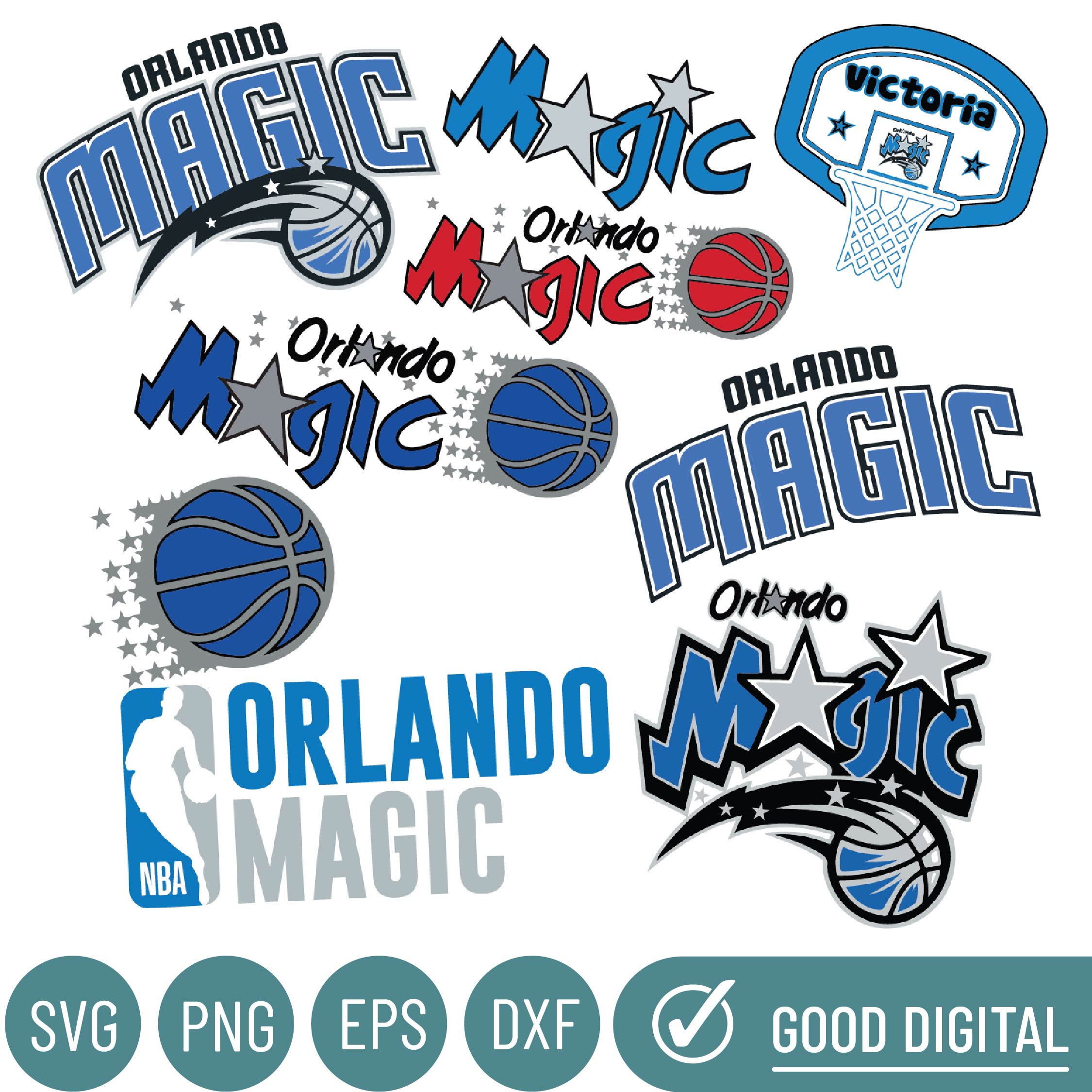 Orlando Magic Basketball Svg, Orlando Magic svg, NBA Svg, NB | Inspire ...