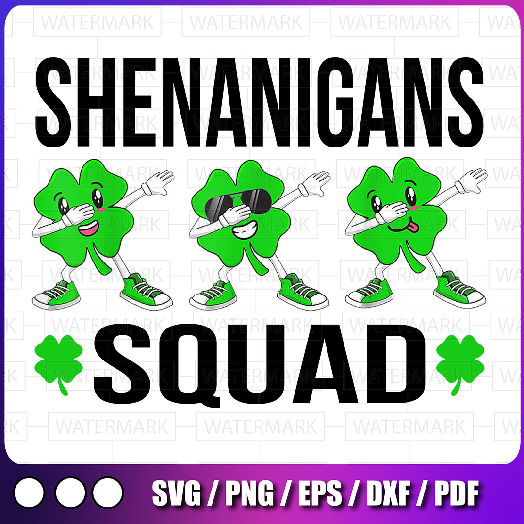 Shenanigans Squad Png, Kids St Patricks Day Png, Saint Patty - Inspire ...