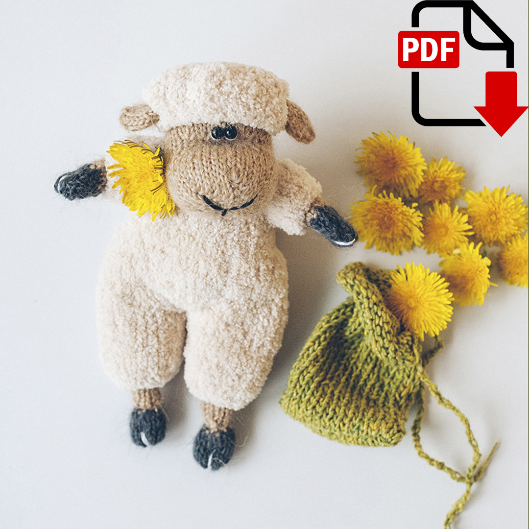 Dress up Lamb knitting pattern. Amigurumi sheep and Basic se | Inspire ...