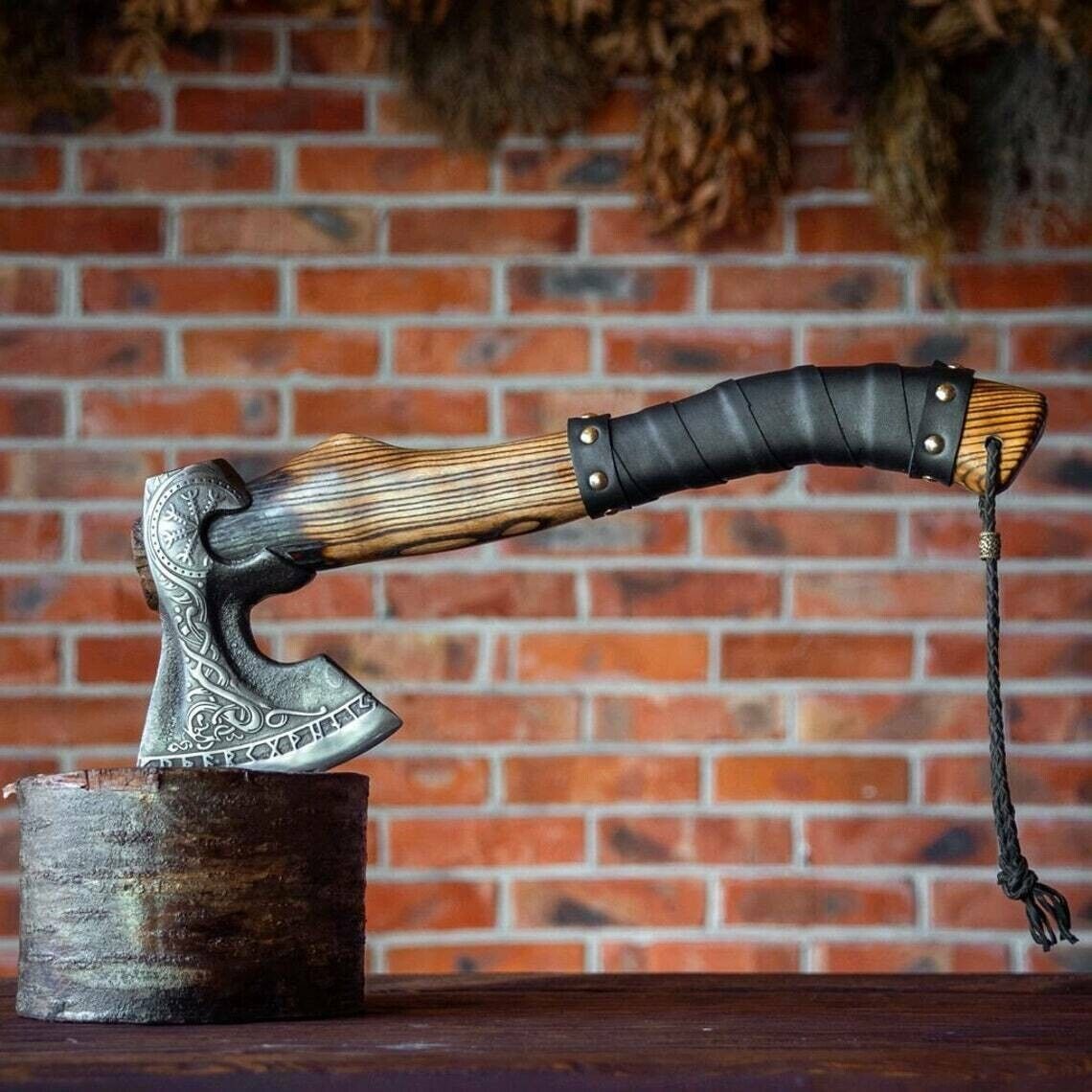 Handmade axe, hand forged axe, collector axe, Damascus axe, | Inspire ...