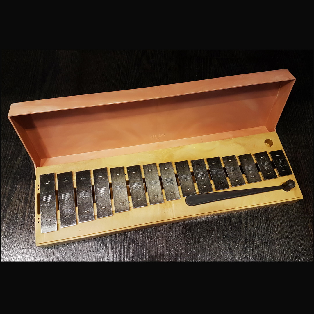 Vintage Metallophone Musical Instrument kids Toy Glockenspie | Inspire ...