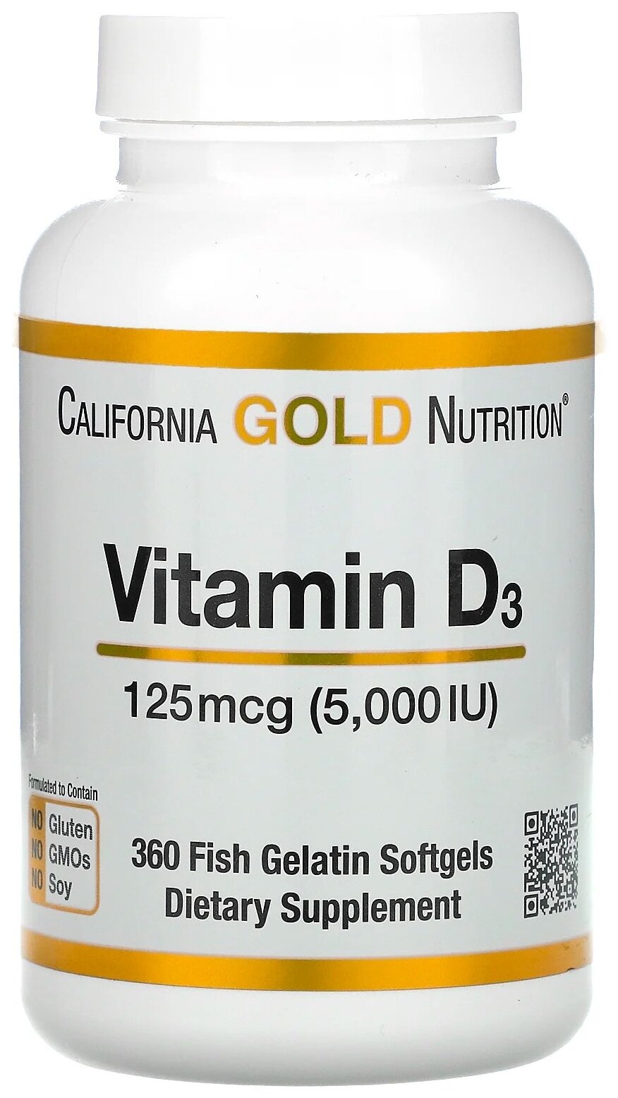 Vitamin D3 5000 IU, 360 pcs. A profitable volume for the who | Inspire ...