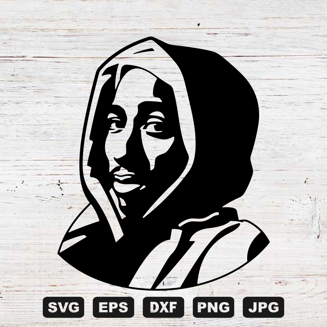 2pac SVG Cutting Files 4, Tupac Shakur svg, Files for Cricut | Inspire ...