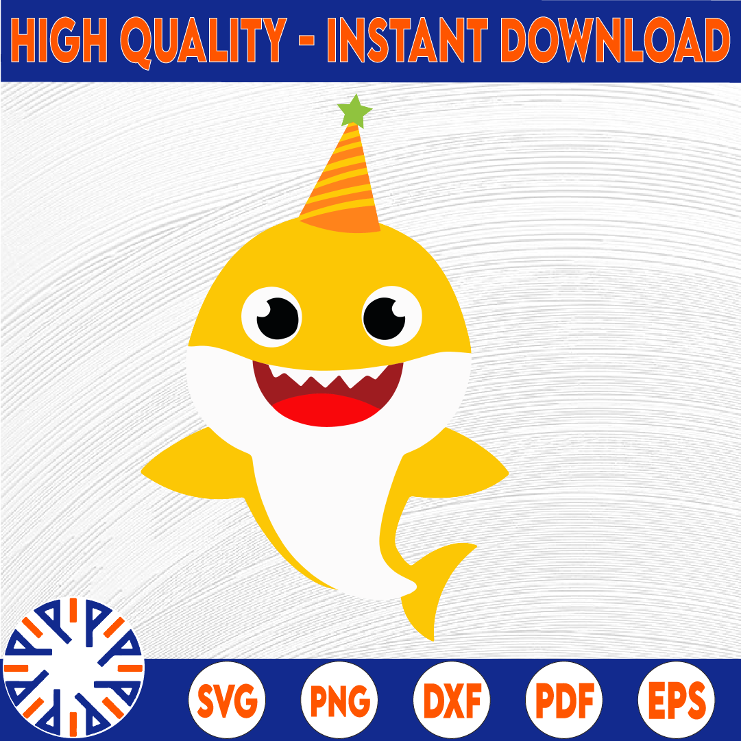 Baby Shark Birthday SVG, Cricut Cut files, Shark Family doo | Inspire ...