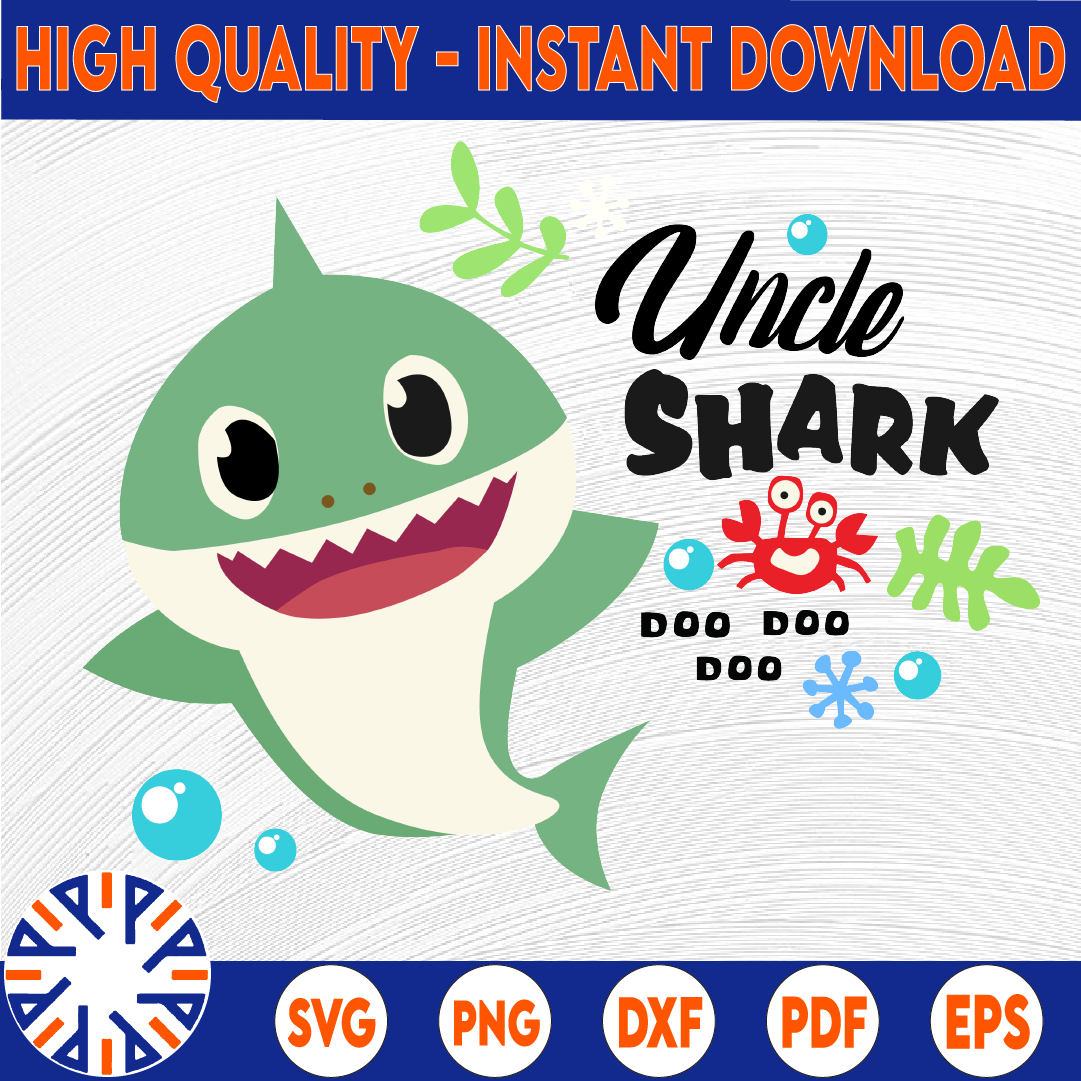 Baby Shark Svg Shark Svg Bundle Cartoon Svg Files Cricut Inspirebaby ...