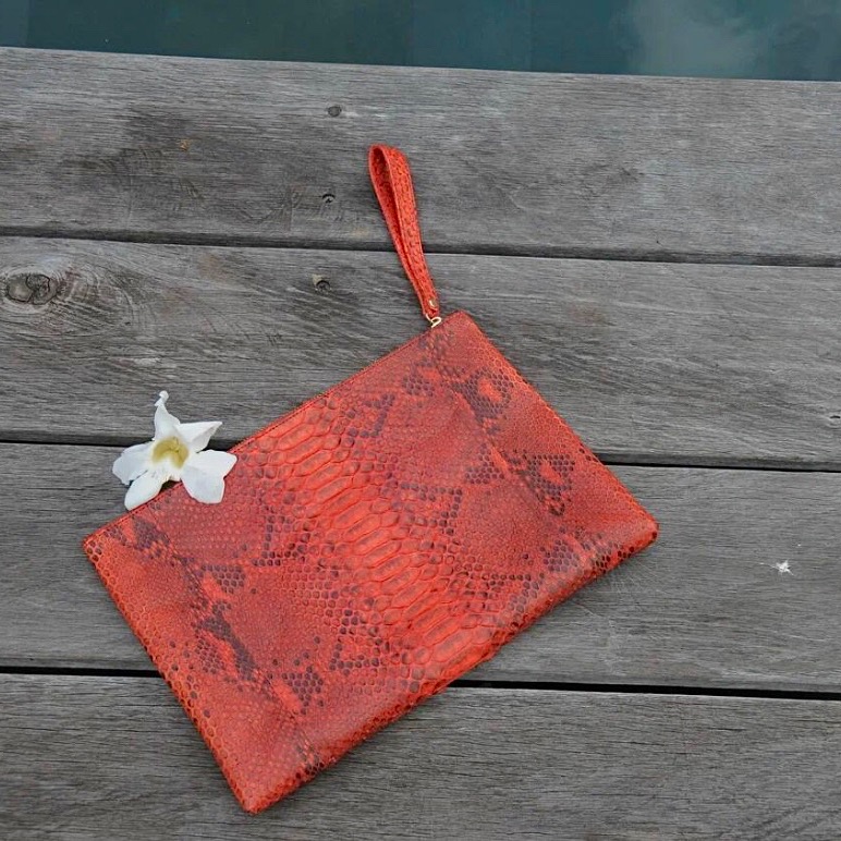 Genuine python skin laptop case | Inspire Uplift