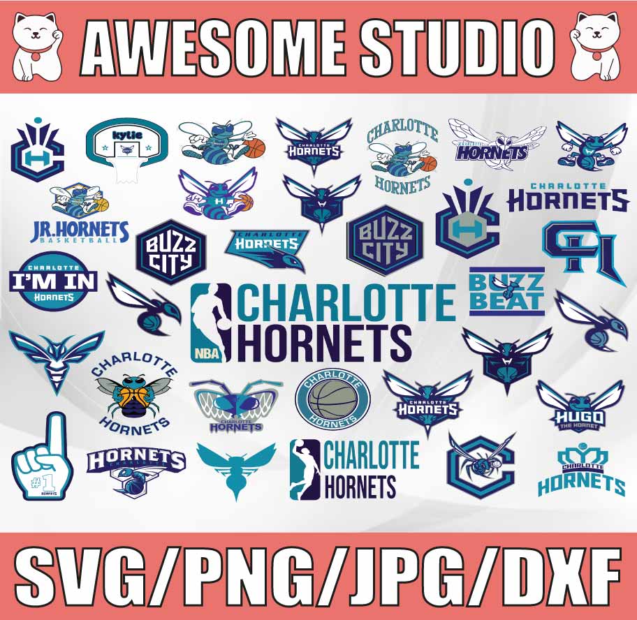 34 Files Charlotte Hornets svg, Charlotte svg, Hornets svg L | Inspire ...