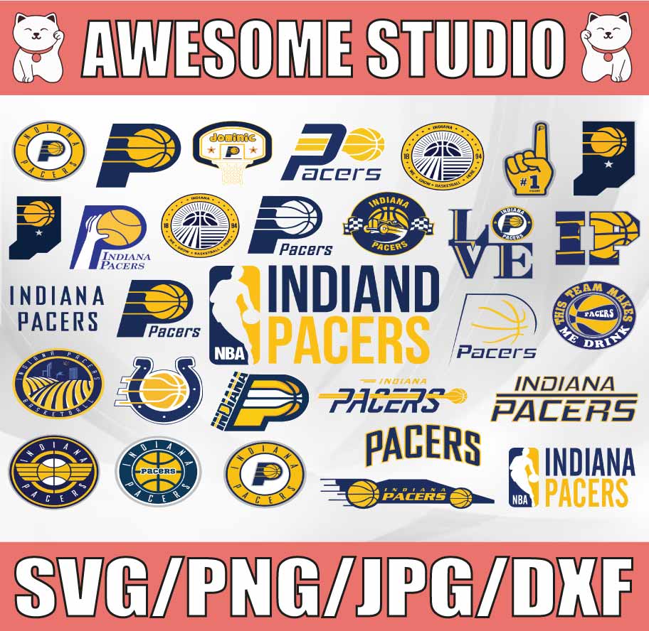 31 Files NBA Indiana Pacers svg, NBA teams logo bundle svg, | Inspire ...