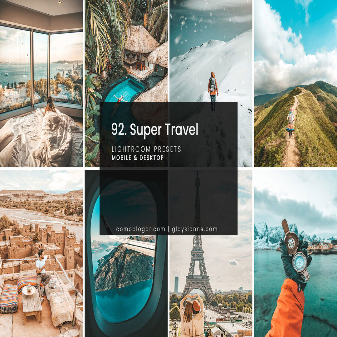 Super Travel Bundle Mobile & Desktop Presets | Inspire Uplift