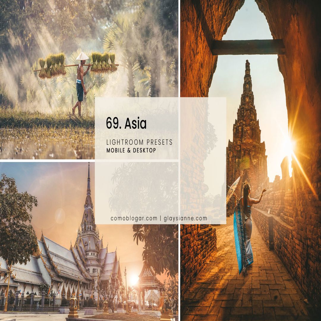 Asia Presets Mobile & Desktop Presets - Inspire Uplift