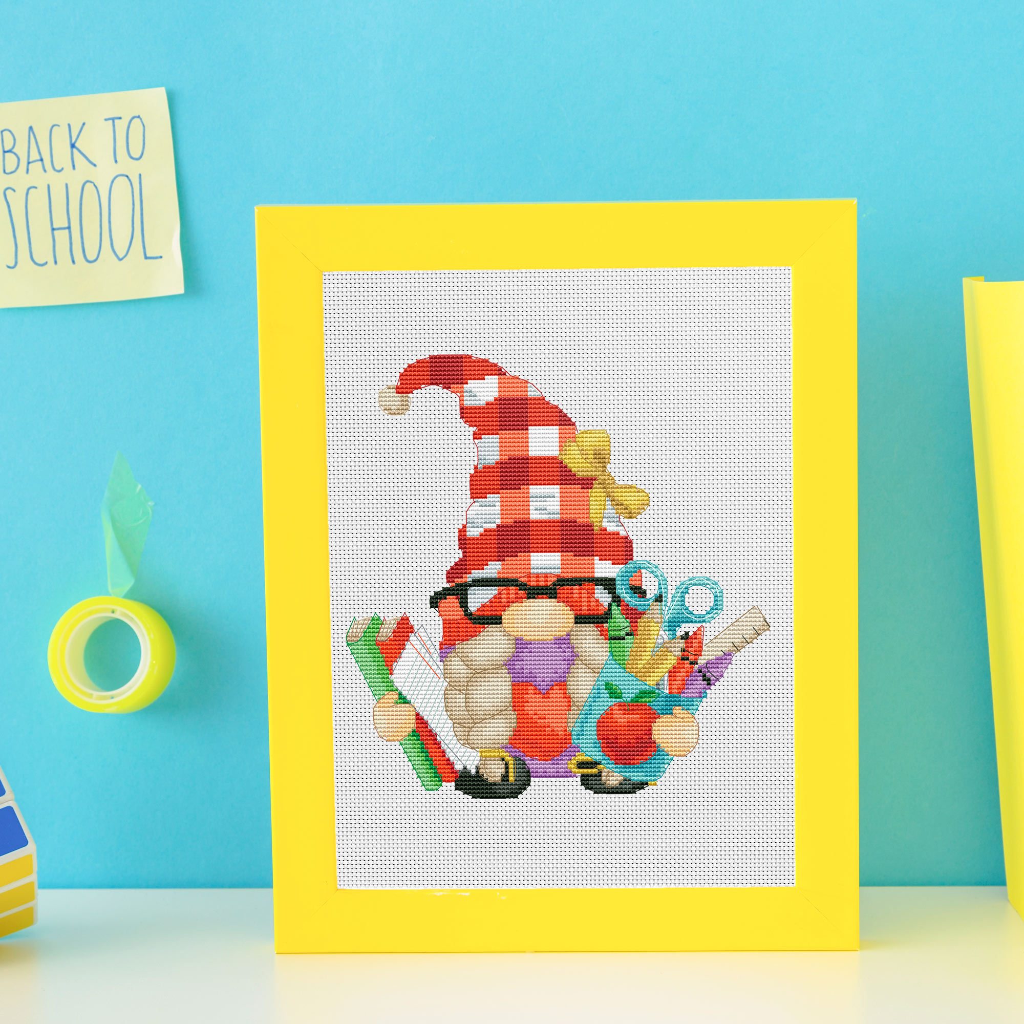 Teacher cross stitch, Cross stitch pattern, School cross sti | Inspire ...