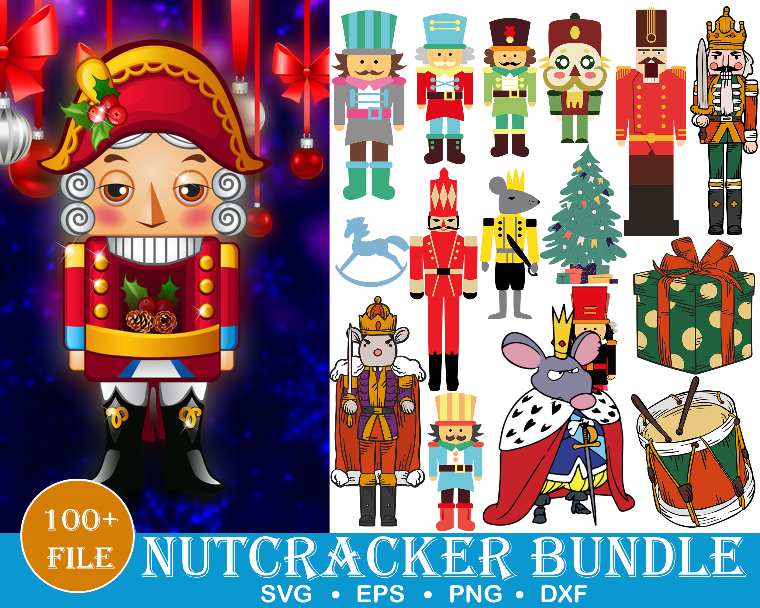 100 Nutcracker svg bundle for Cricut and Silhouette, Christm | Inspire ...