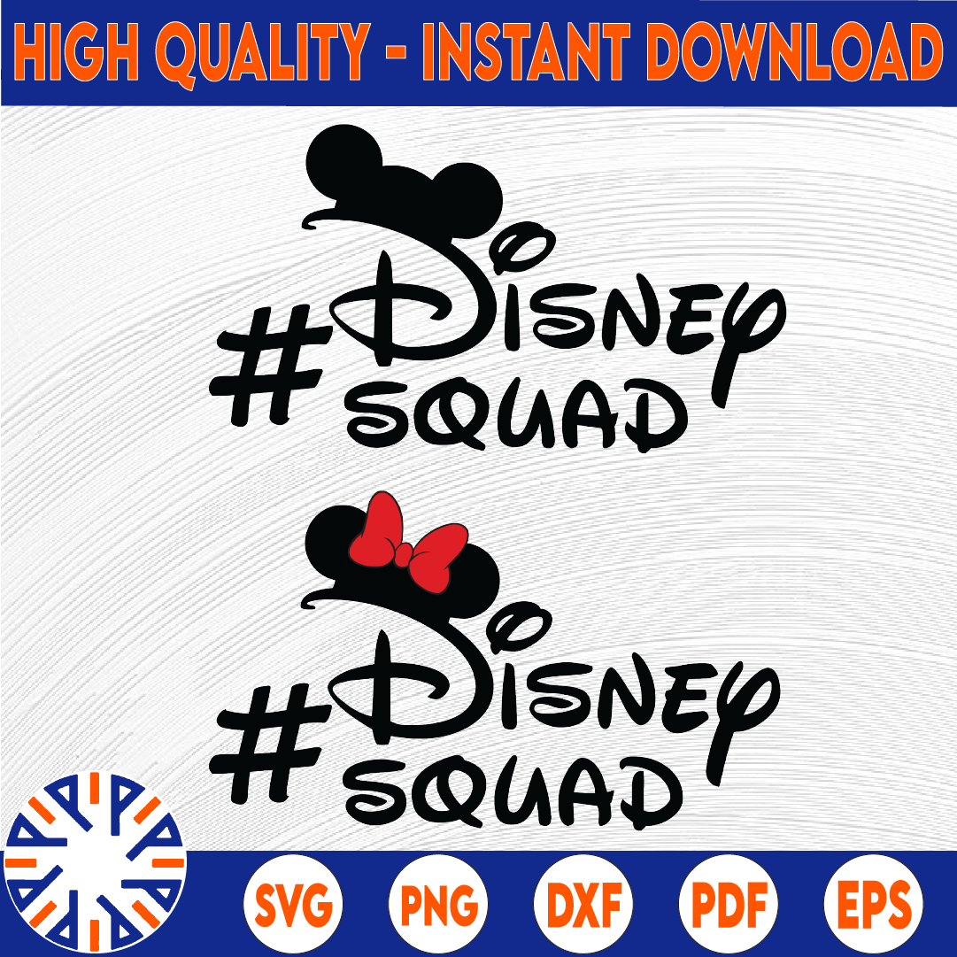 Disney Squad SVG / Minnie mouse SVG / Mickey mause SVG / Dis | Inspire ...