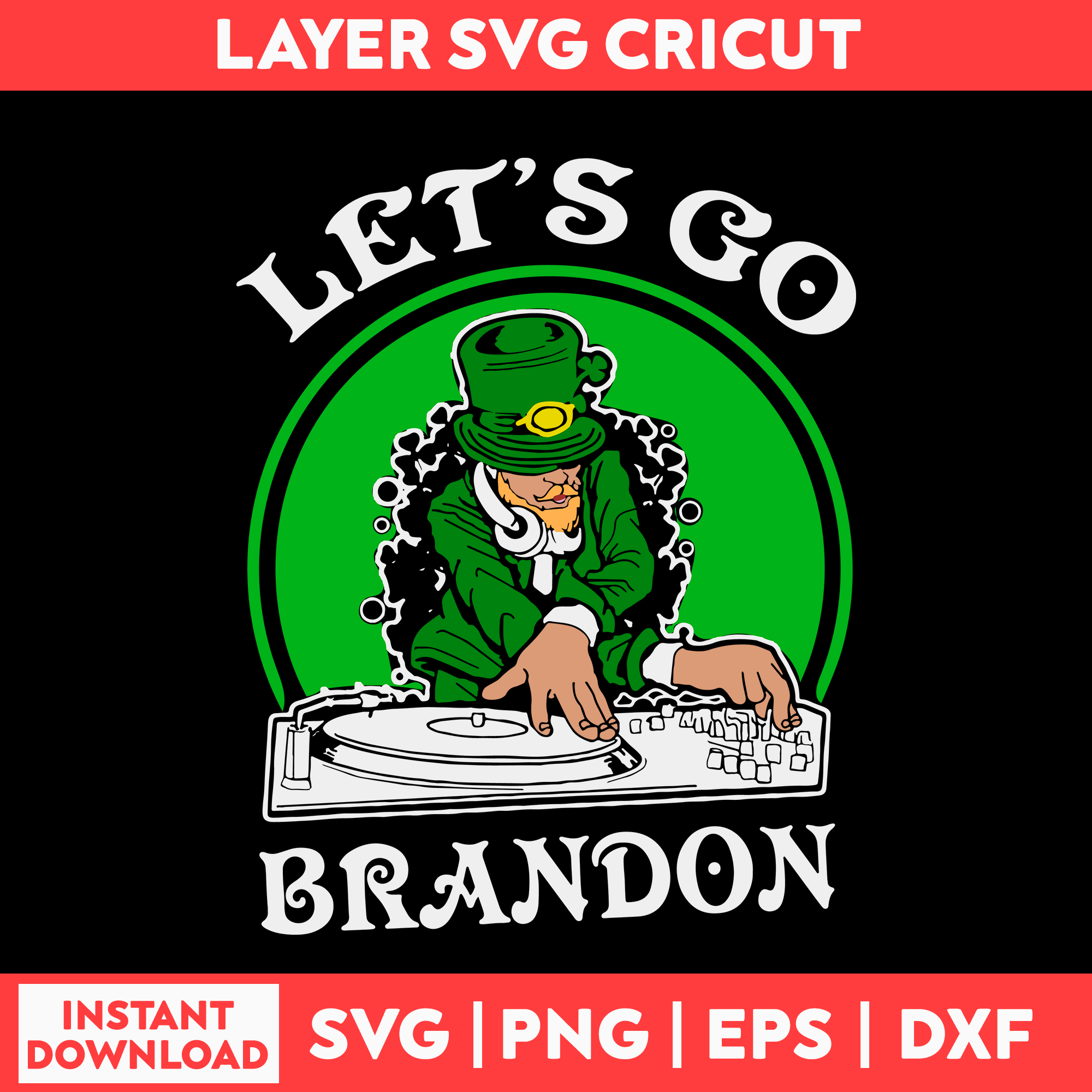 Let Go Branson Brandon Dj Happy St Patricks Day Greeting, Ha - Inspire ...