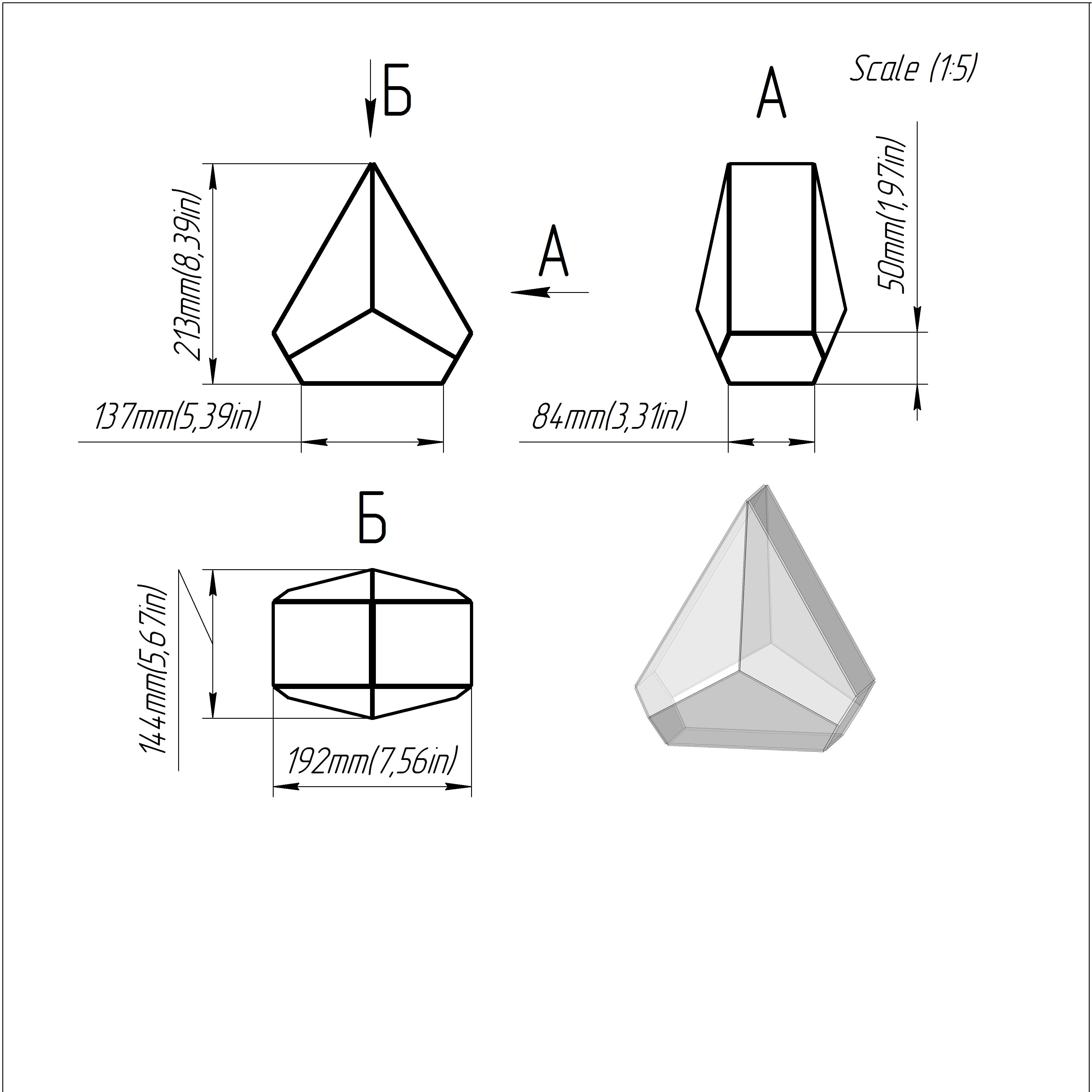 Project 424. Stained glass printable pattern. Brillant3d | Inspire Uplift